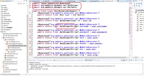使用mybatis Generator生成器后出现了不知明的错误java Csdn问答