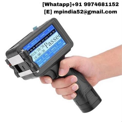 TAJPACK 60 Piece Min Batch Coder Machine Model Name Number