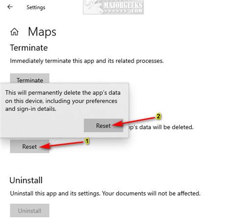 How To Reset A Windows Store App In Windows MajorGeeks
