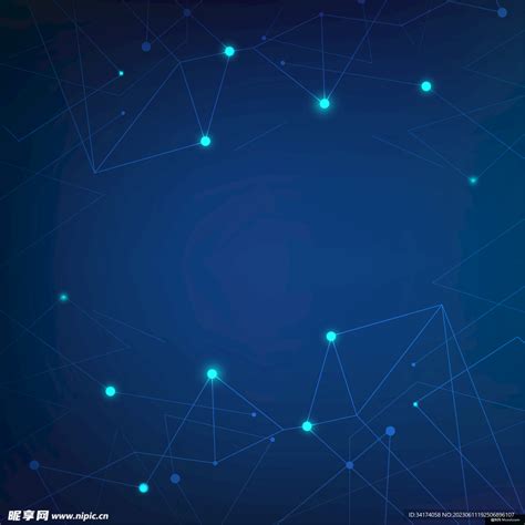 蓝色科技背景设计图广告设计广告设计设计图库昵图网