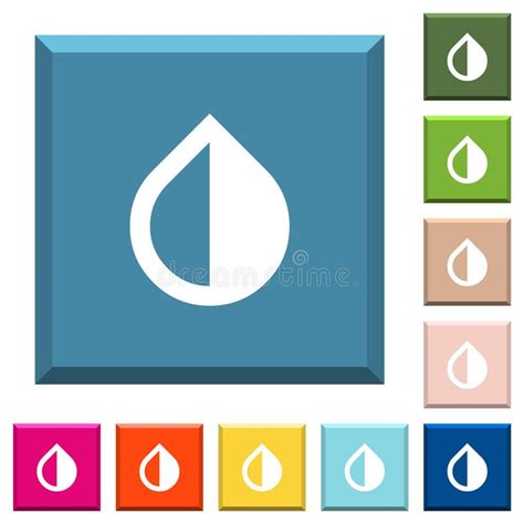 Invert Colors Button Icon Vector Set Collection Stock Vector Illustration Of Menu Logo