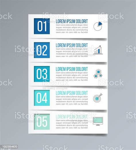 비즈니스 인포 그래픽 템플릿입니다 창의적인 개념 옵션입니다 추상적인 그래픽 요소입니다 0명에 대한 스톡 벡터 아트 및 기타 이미지 0명 개념 계획 Istock