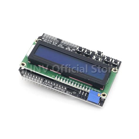 Lcd Keypad Shield Lcd1602 Lcd 1602 Module Display For Arduino Atmega328 Atmega2560 Uno Blue