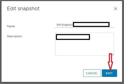 Manage Vmware Snapshots Delete Or Edit Or Revert A Snapshot Techdirectarchive