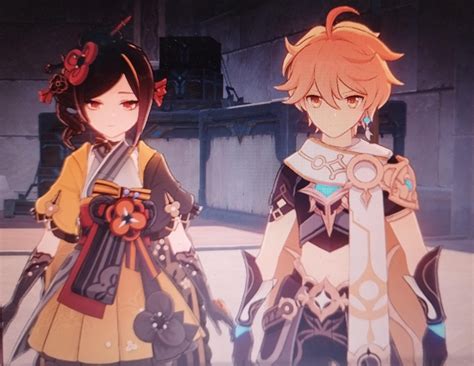 Something Tells Me That Aether And Chiori Might Have Some Degree Of