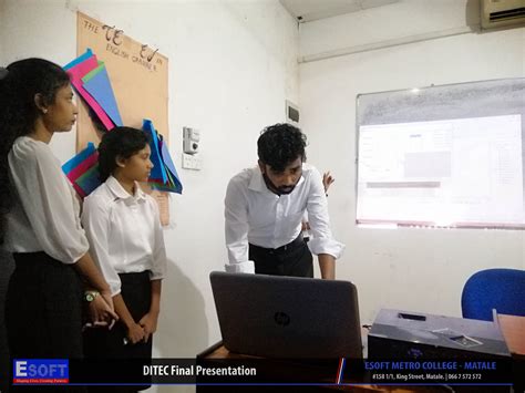 Ditec Final Presentations Esoft Metro College Matale