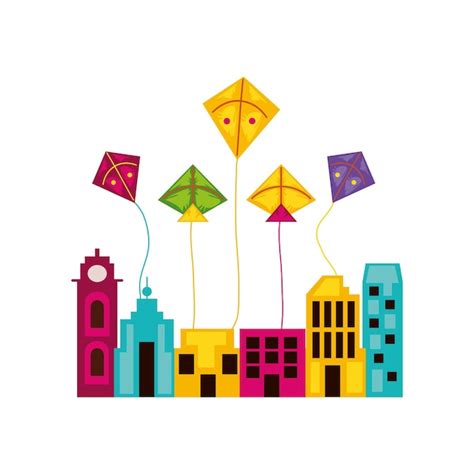 Free Vector Makar Sankranti India Event