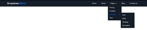 How To Make A Dropdown Menu Using Html And Css By Mtcpe For You