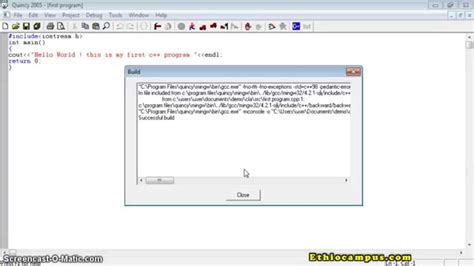 my first c program in amharic c በኣማርኛ youtube