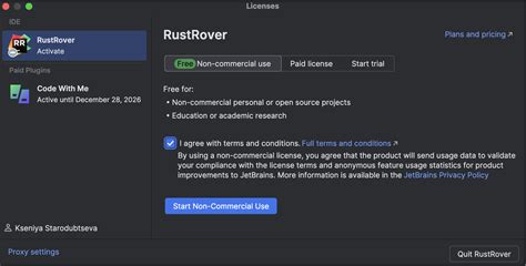 Register Rustrover Rustrover Documentation