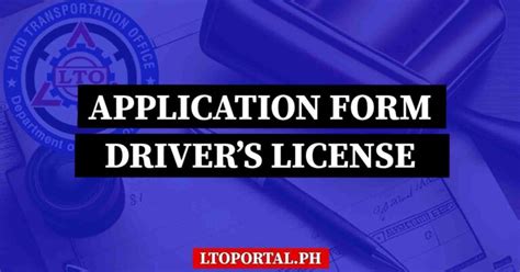 Download Application Form For Drivers License Adl Lto Apl Form Lto Portal Ph