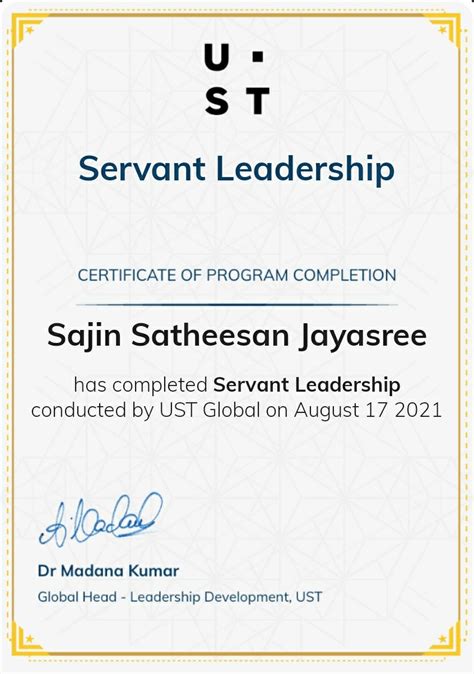 Sajin Satheesan Jayasree On Linkedin Ust