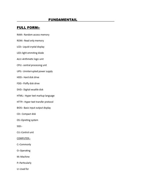 Computer Project Pdf