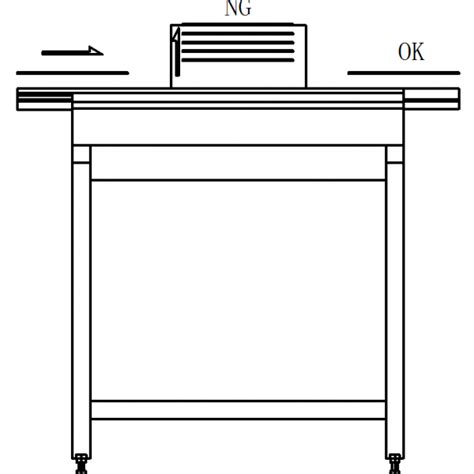 PCB Reject Conveyor With Cover SHENZHEN OUBEL TECHNOLOGY CO LTD OBSMT China High Quality