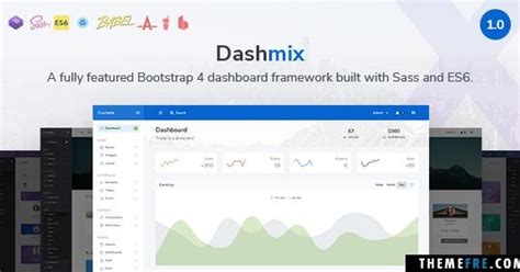 Wilfrid Ralf Dashmix Bootstrap 4 Admin Dashboard Template Admin Backend Bootstrap Clean