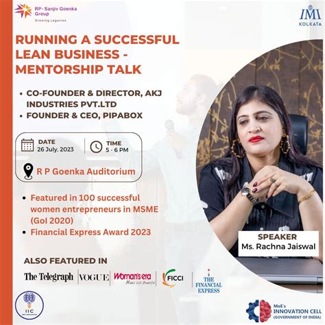 Entrepreneurship Leadership Pipabox Womenleaders Isb Leadershipdevelopment