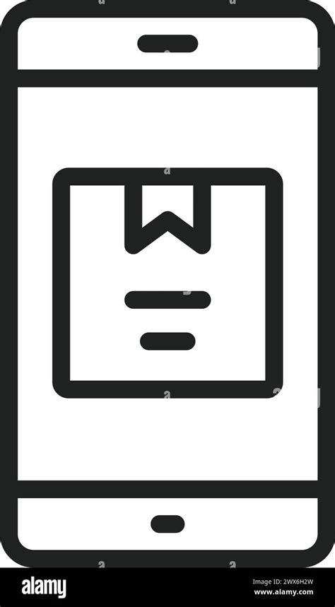 Mobile Package Icon Vector Image Suitable For Mobile Application Web