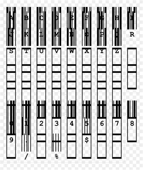 Font Characters Cia Code Hd Png Download 1000x1150 5850462 Pinpng