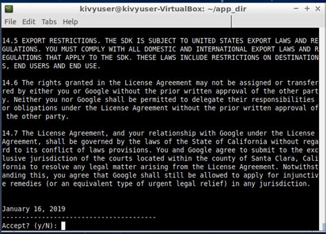 running buildozer in a virtual machine kivy blog