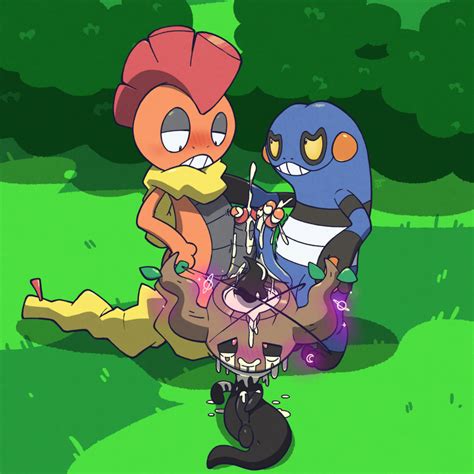 Rule 34 Argon Vile Balls Blush Bodily Fluids Croagunk Cum Cum Drip