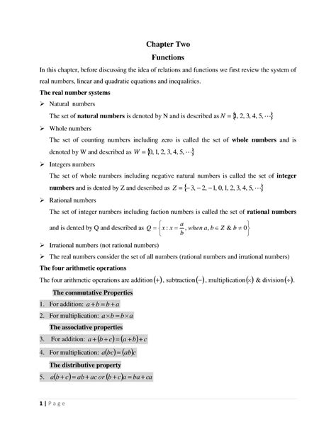 chapter 2 maths for social science chapter two functions in this