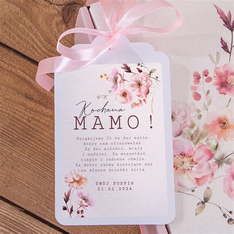 Zawieszka Do Prezentu Dla Kobiety R Owego Dla Mamy Sklepslubny Love