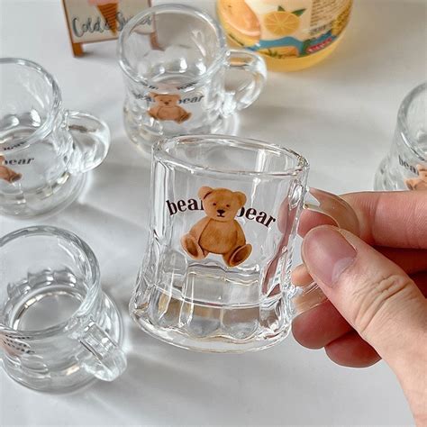 빠나나스트릿 베어소주잔6p