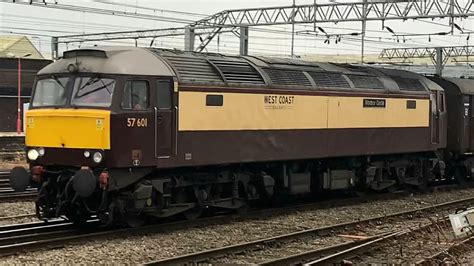 Wcr Class 57s Entering Crewe Youtube