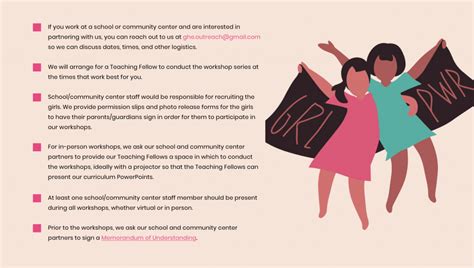 Schools And Community Centers Girls Health Ed