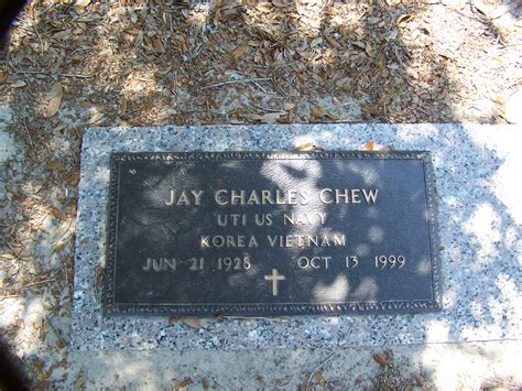 Jay Charles Chew 1928 1999 Find A Grave Memorial