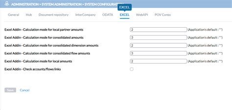 System Configuration