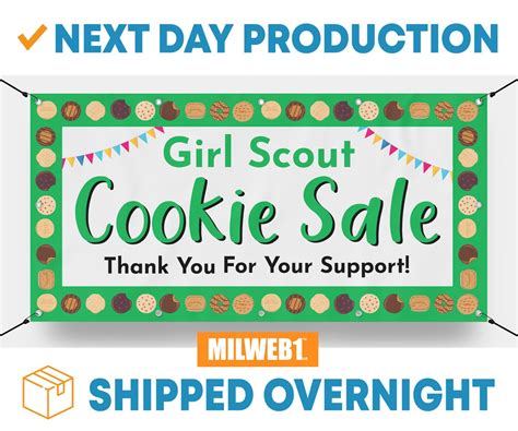 Girl Scout Cookie Booth Coloring Page 2025