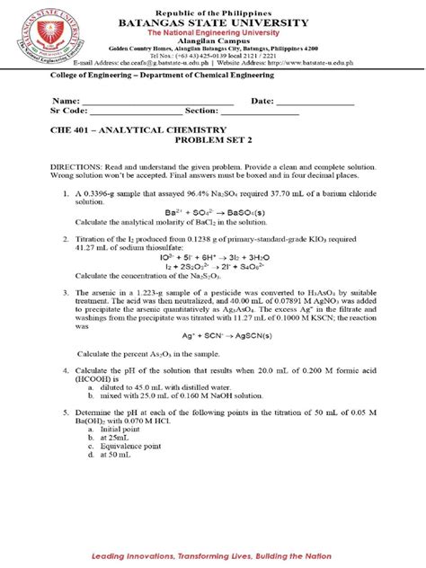 Problem Set 2 Pdf