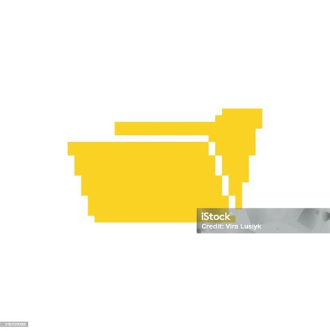 Pixel File Folder Icon Stock Illustration Download Image Now Bit Binary Business