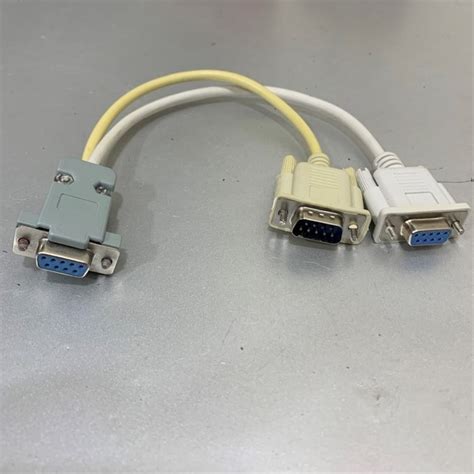 Cáp Chia Cổng Rs232 Db9 Y Splitter Cable Db9 Female To 1 Db9 Male 1 Db9 Female Serial Splitter
