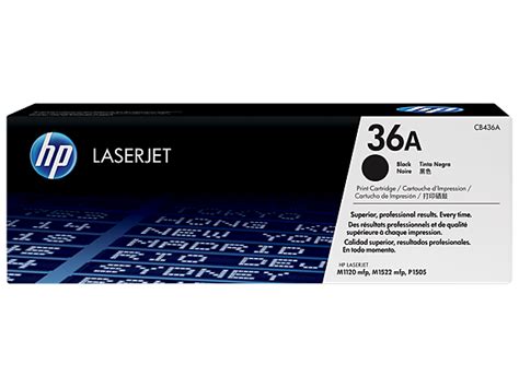 HP® 36A Black LaserJet Toner Cartridge (CB436A)