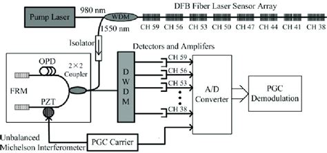 the schematic diagram of the dfb fl sensor array system download