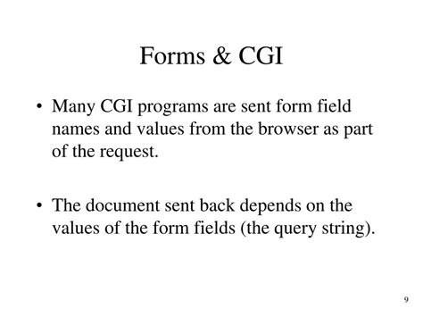 Ppt Basic Perl Cgi Programming Powerpoint Presentation Free Download