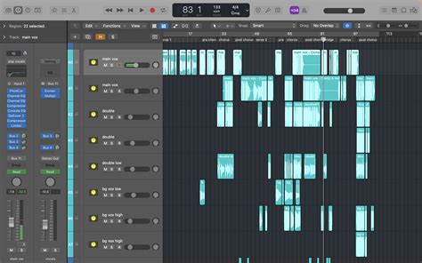 Logic Pro X Female Pop Vocals Template Channel Strip Settting Etsy