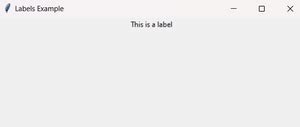 Creating GUI In Python Labels Buttons And Message Box GeeksforGeeks