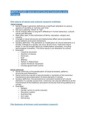 Free High Babe Study Notes Summaries In Australia Studocu