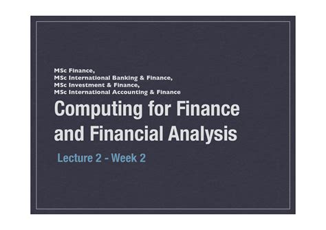 Simple Arithmetic Lecture Excel Docsity