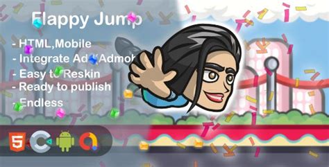 Flappy Jump Html5 Construct 3 Mobile Code Market