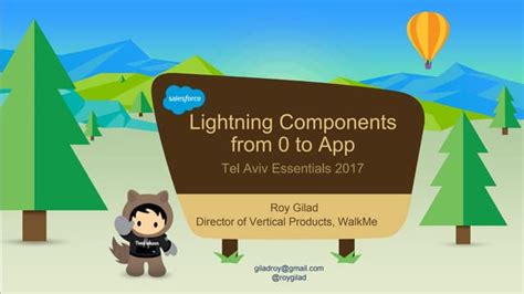 salesforce lightning component framework from 0 to app pptx web