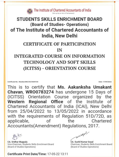 Aakanksha Chavan On Linkedin I Am Glad To Share That I Have