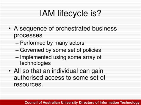 Ppt An Iam Framework For Australian And Nz Higher Education And