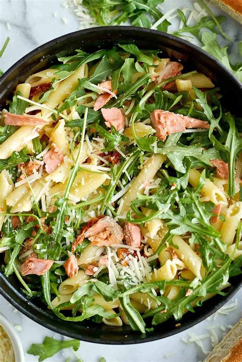 Easy Lemon Salmon Pasta Front Range Fed