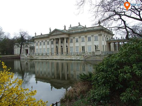 Polska Warszawa Łazienki Królewskie Klasycystyczny Pałac W Łazienkach Królewskich W Warszawie