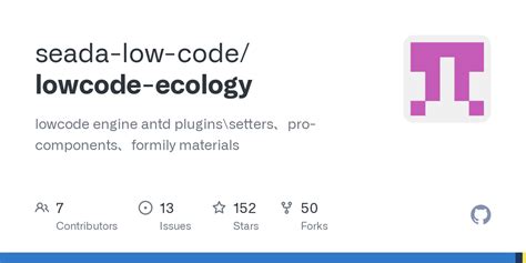 Github Seada Low Codelowcode Ecology Lowcode Engine Antd Pluginssetters、pro Components