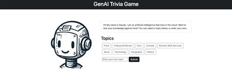 Github Aws Samplesgen Ai Trivia
